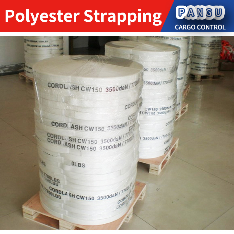 OEM Heavy Duty Woven Polyester Strapping Cord Strapping One Way Lashing ...