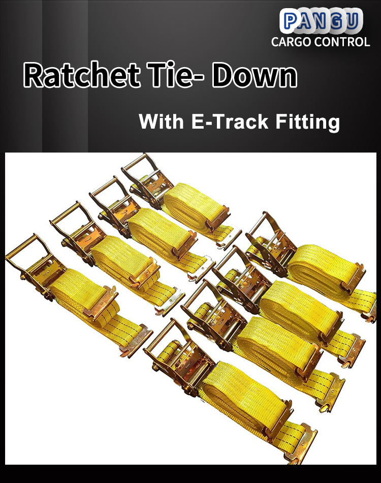E Track Ratchet straps E track Cam buckle strap 2" x 12'/15'/16'/20 ...