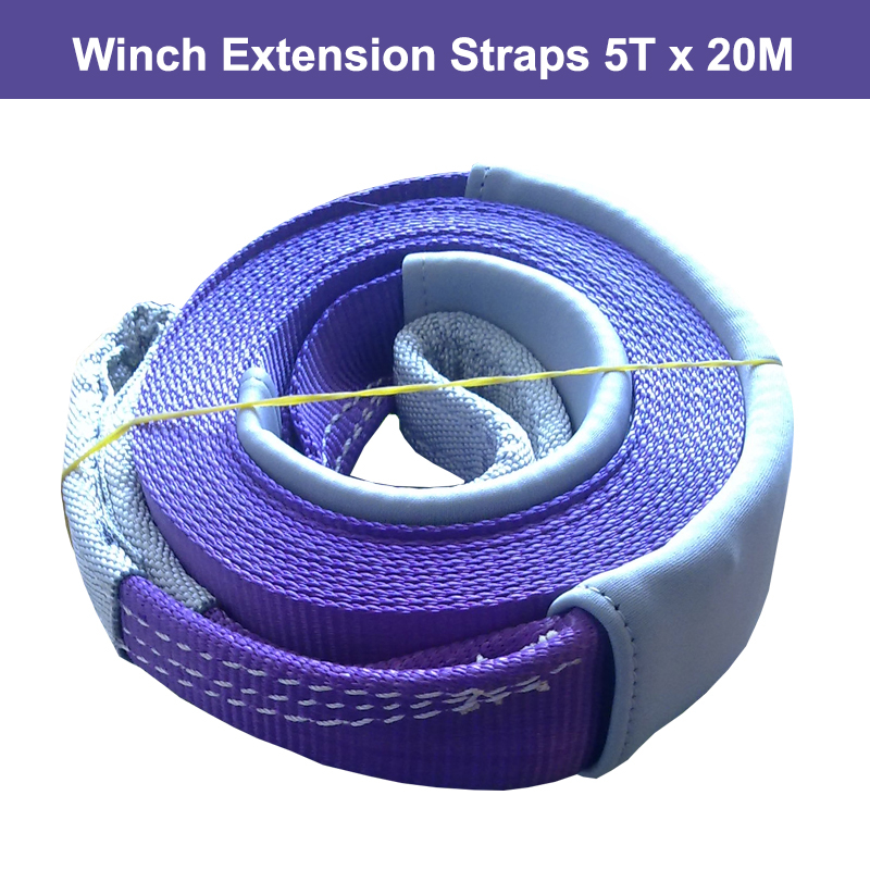 OEM Nylon Snatch Straps Extension>20% Tow Strap Recovery Strap Winch ...