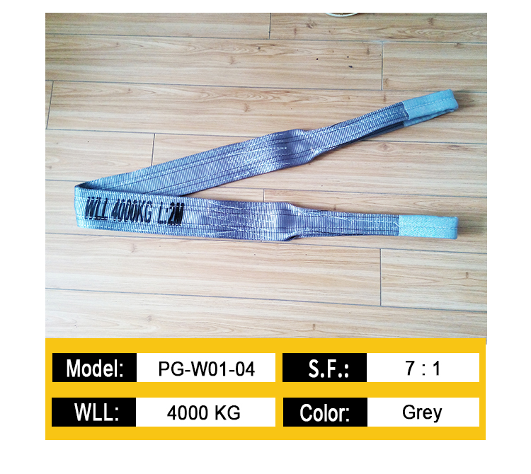 OEM Webbing Sling Flat Webbing Sling Eye to Eye Lifting Sling Nylon ...