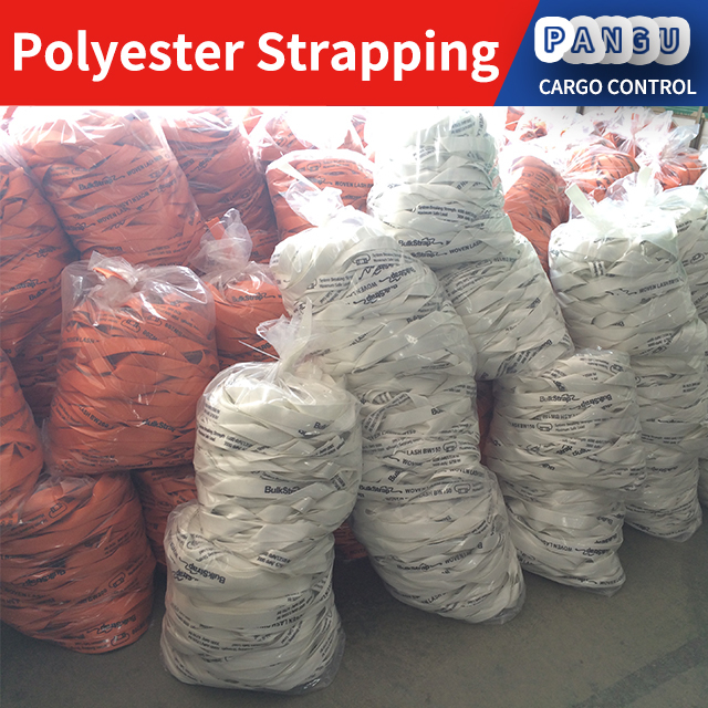 OEM Heavy Duty Woven Polyester Strapping Cord Strapping One Way Lashing ...