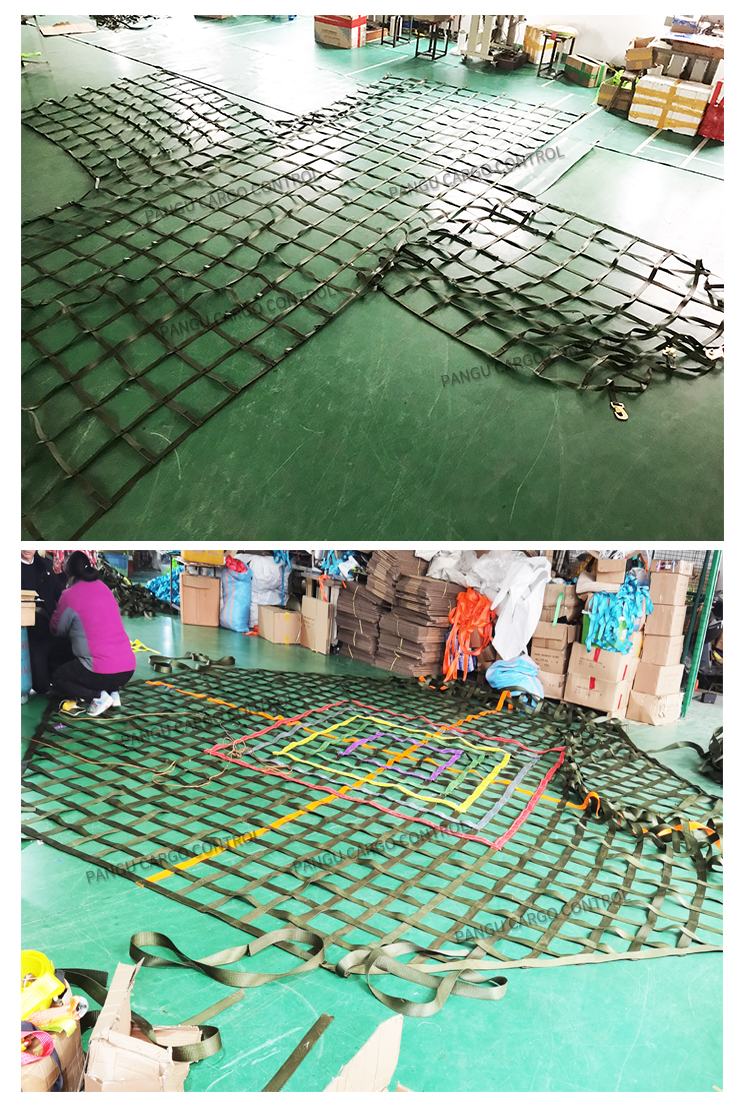 OEM Air Cargo Pallet Nets PMC/PAG/PLA Aircraft Cargo Net ULD Container ...