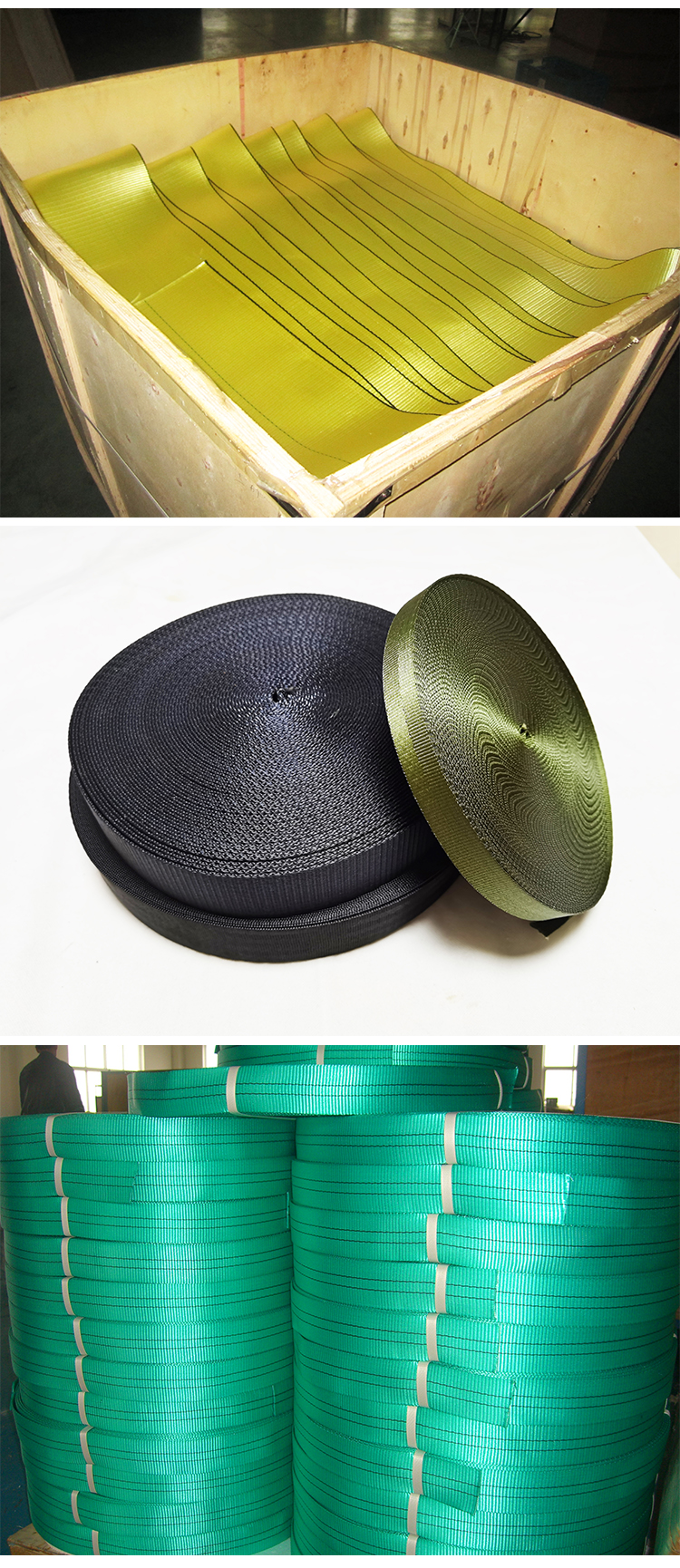 Webbing material For Webbing sling Polyester Lashing material Seatbelt ...